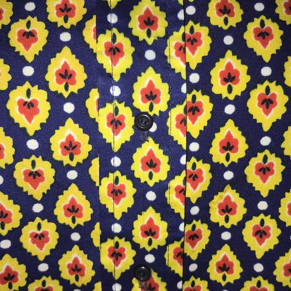 Lady Manhatten | Tops | Vintage Pattern Print Blouse Vintage Sz 4 ...